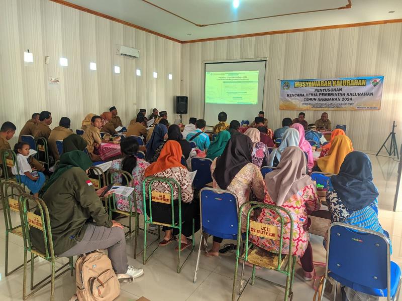 MUSKAL PENYUSUNAN RKPKAL TAHUN 2024